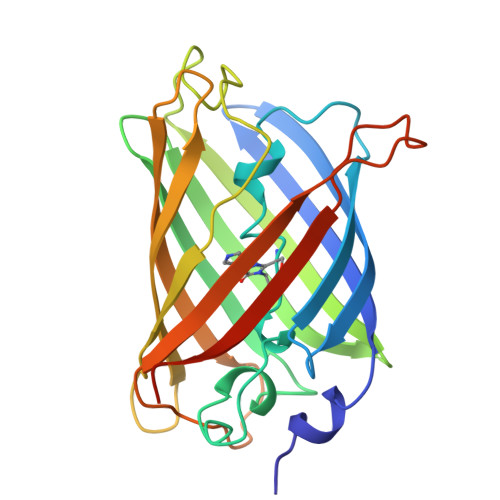 RCSB PDB - 1BFP: BLUE VARIANT OF GREEN FLUORESCENT PROTEIN