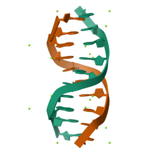 RCSB PDB - 1EN9: 1A CRYSTAL STRUCTURES OF B-DNA REVEAL SEQUENCE ...