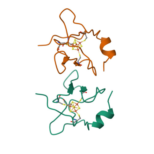 RCSB PDB - 1ISU: THE THREE-DIMENSIONAL STRUCTURE OF THE HIGH-POTENTIAL ...