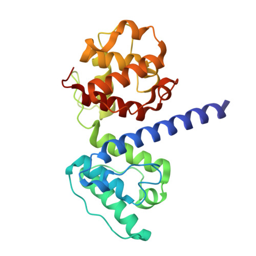 RCSB PDB - 1MB8: Crystal Structure of the actin binding domain of plectin