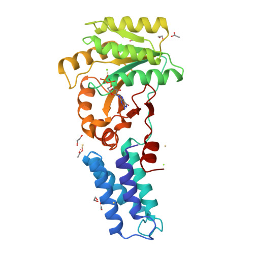 RCSB PDB - 1NG1: N AND GTPASE DOMAINS OF THE SIGNAL SEQUENCE ...