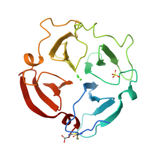 RCSB PDB - 1PEX: COLLAGENASE-3 (MMP-13) C-TERMINAL HEMOPEXIN-LIKE DOMAIN