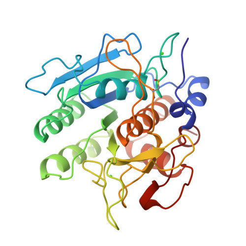 RCSB PDB - 1SBH: SUBTILISIN BPN' 8397+1 (E.C. 3.4.21.14) MUTANT (M50F ...