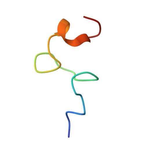 RCSB PDB - 1T0C: Solution Structure of Human Proinsulin C-Peptide