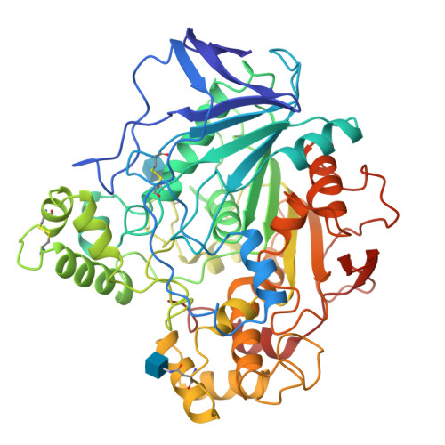 RCSB PDB - 1TRH: TWO CONFORMATIONAL STATES OF CANDIDA RUGOSA LIPASE