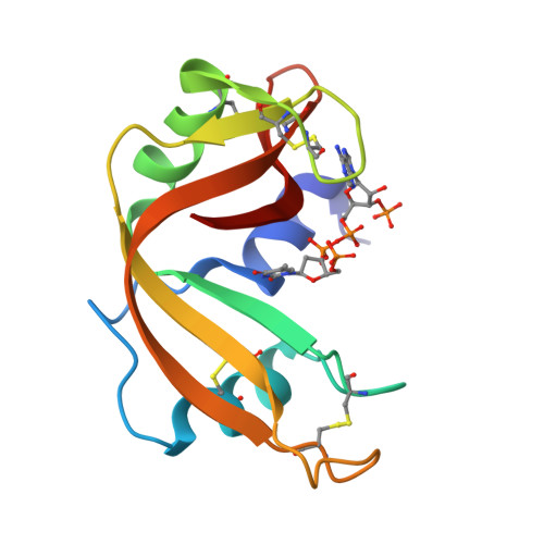 RCSB PDB - 1U1B: Structure of bovine pancreatic Ribonuclease A in ...