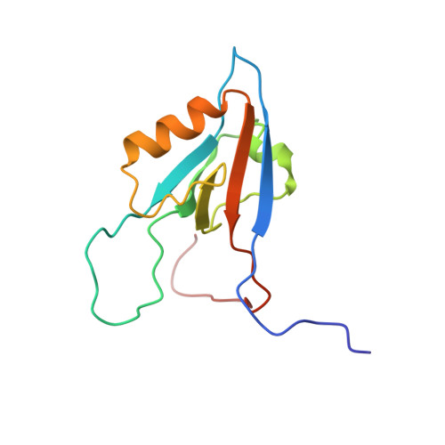 RCSB PDB - 1UEW: Solution Structure of The forth PDZ Domain of Human ...