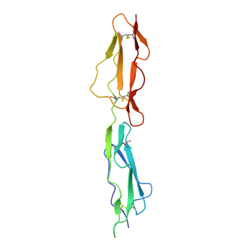 RCSB PDB - 1UOT: HUMAN CD55 DOMAINS 3 & 4