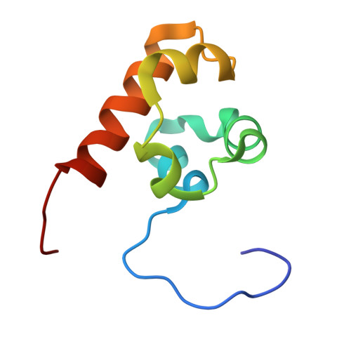 RCSB PDB - 1V38: Solution structure of the Sterile Alpha Motif (SAM ...