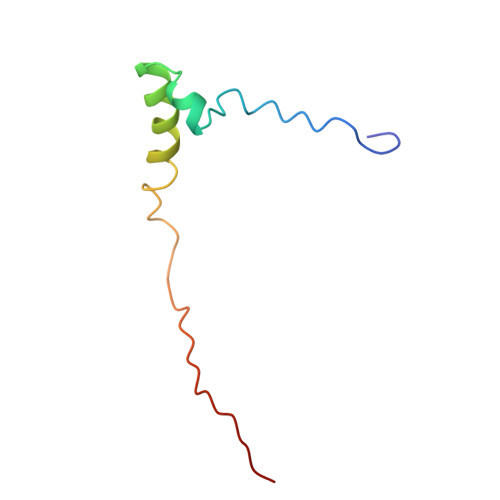 RCSB PDB - 1V65: Solution structure of the Kruppel-associated box (KRAB ...