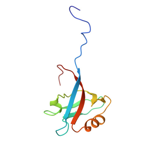 RCSB PDB - 1WHD: Solution structure of the PDZ domain of RGS3