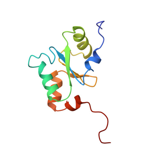 RCSB PDB - 1WIK: Solution Structure of the PICOT homology 2 domain of ...