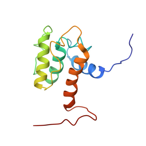 RCSB PDB - 1WYQ: Solution structure of the second CH domain of human ...