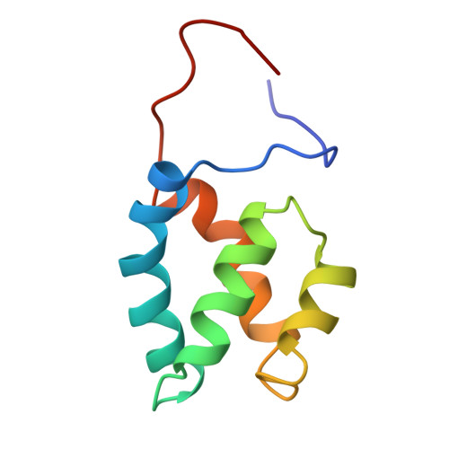 RCSB PDB - 1X4Q: Solution structure of PWI domain in U4/U6 small ...