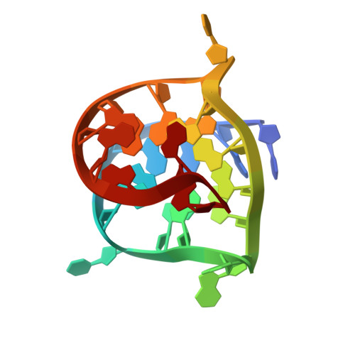 RCSB PDB - 2A5P: Monomeric parallel-stranded DNA tetraplex with snap ...