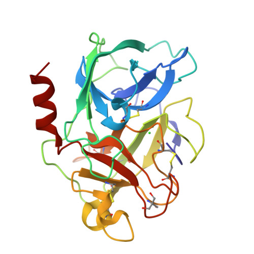 RCSB PDB - 2DE8: Crystal structure of porcine pancreatic elastase with ...