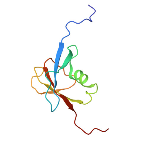 RCSB PDB - 2EKI: Solution structures of the TGS domain of human ...