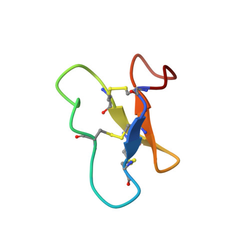 RCSB PDB - 2ERI: Solution structure of circulin B