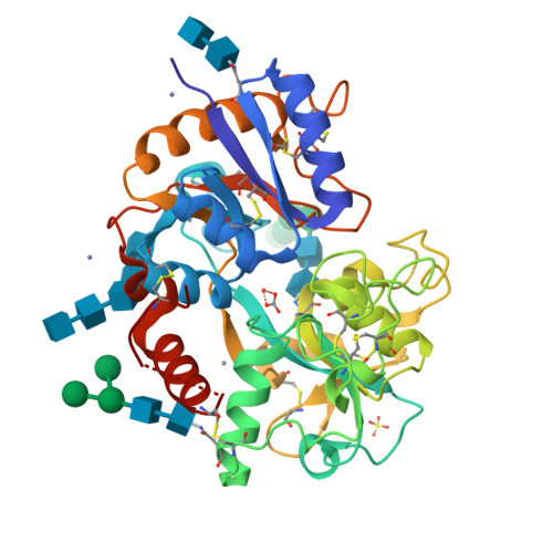 RCSB PDB - 2FA7: Crystal structure of the complex of bovine lactoferrin ...