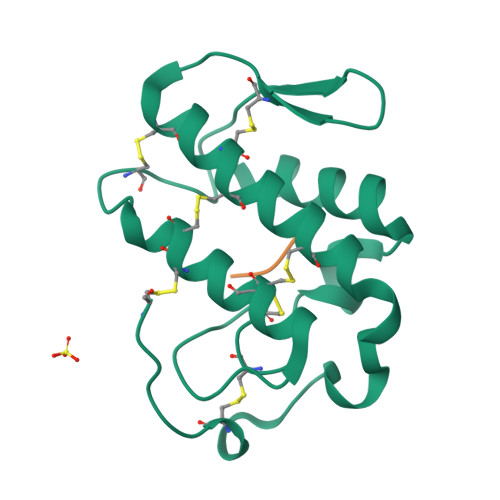 RCSB PDB - 2FNX: Design of Specific Peptide Inhibitors of Phospholipase ...
