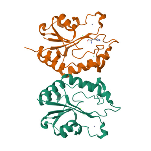 RCSB PDB - 2FPU: Crystal Structure of the N-terminal domain of E.coli ...
