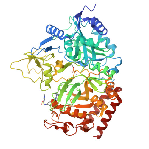 RCSB PDB - 2GMV: PEPCK complex with a GTP-competitive inhibitor