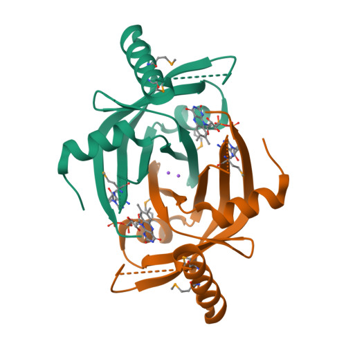 RCSB PDB - 2HTI: CRYSTAL STRUCTURE OF A FLAVIN-NUCLEOTIDE-BINDING ...