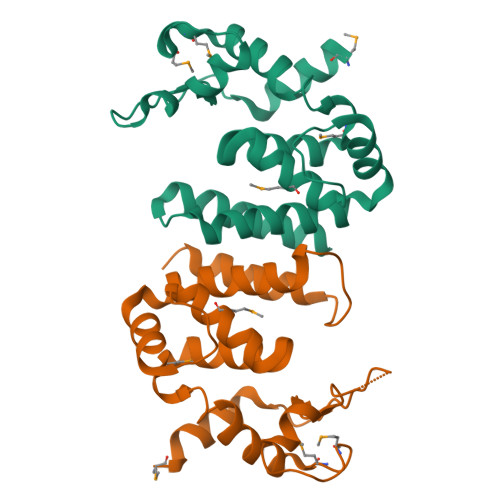 RCSB PDB - 2IKB: Crystal Structure of a Protein of Unknown Function ...