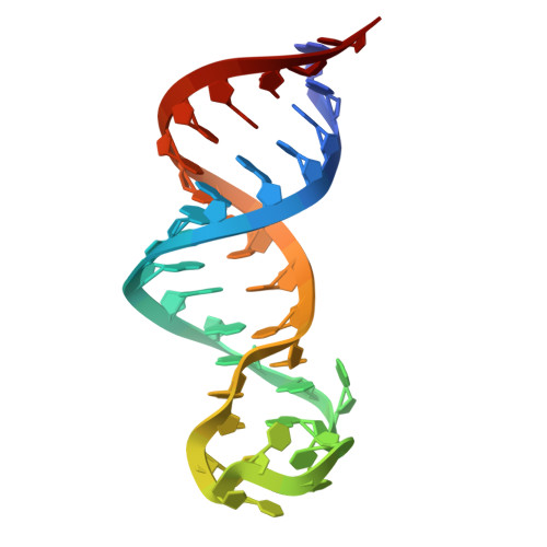 RCSB PDB - 2JTP: Solution Structure of the Frameshift-Inducing RNA Stem ...