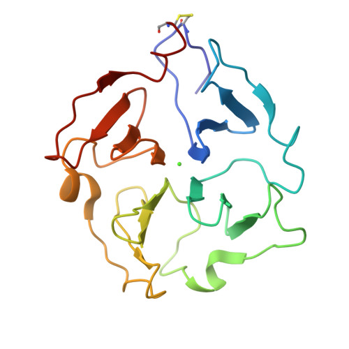 RCSB PDB - 2JXY: Solution structure of the hemopexin-like domain of MMP12