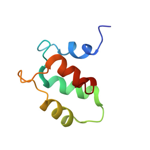 RCSB PDB - 2K2A: Solution Structure of the Apo C terminal domain of ...