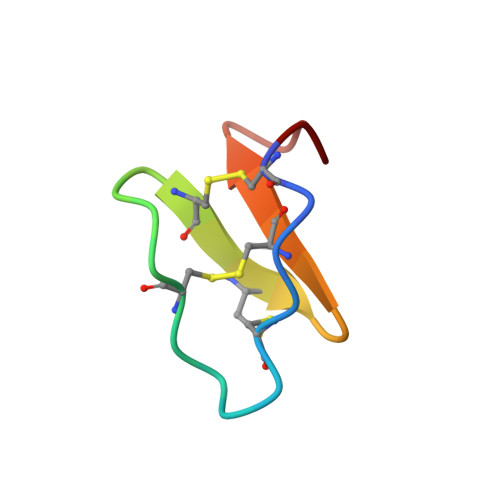 RCSB PDB - 2KCH: Solution structure of micelle-bound kalata B2