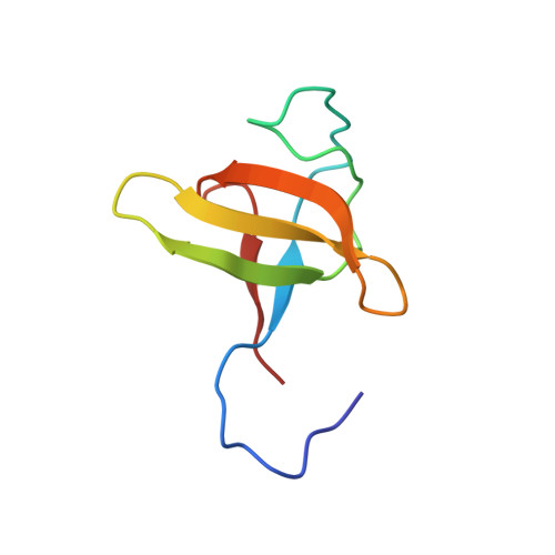 RCSB PDB - 2KGT: Solution structure of SH3 domain of PTK6