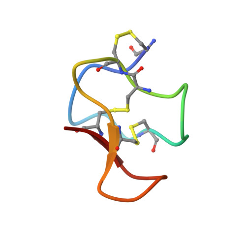RCSB PDB - 2MM5: solution structure of alpha-amylase inhibitor peptide ...