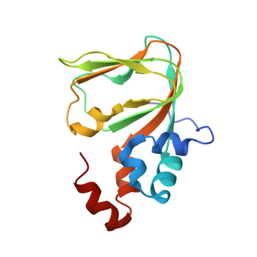RCSB PDB - 2MNG: Apo Structure of human HCN4 CNBD solved by NMR