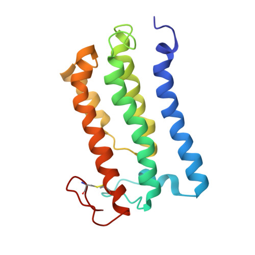 RCSB PDB - 2MTC: Structure of decorin binding protein A from strain N40 ...