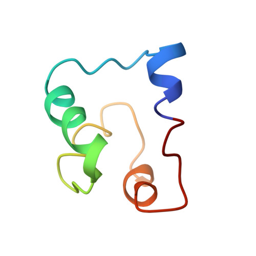 RCSB PDB - 2MWR: Solution Structure of Acidocin B, a Circular ...