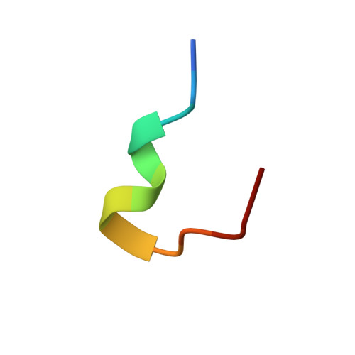 RCSB PDB - 2N2F: Solution NMR structure of Dynorphin 1-13 bound to ...