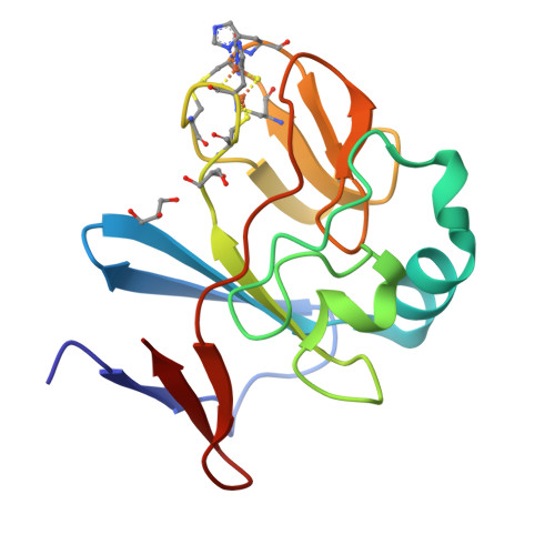 RCSB PDB - 2NVE: Soluble domain of Rieske Iron Sulfur Protein