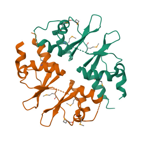 RCSB PDB - 2NYE: Crystal structure of the Bateman2 domain of yeast Snf4