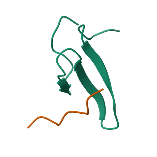 RCSB PDB - 2OEI: Crystal structure of human FE65-WW domain in complex ...