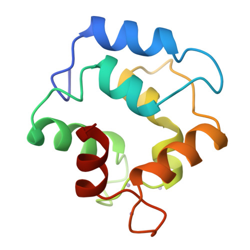 RCSB PDB - 2PAL: IONIC INTERACTIONS WITH PARVALBUMINS. CRYSTAL ...