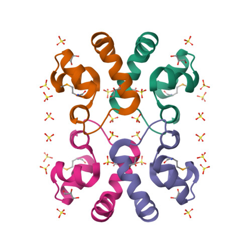 RCSB PDB - 2PPX: Crystal structure of a HTH XRE-family like protein ...