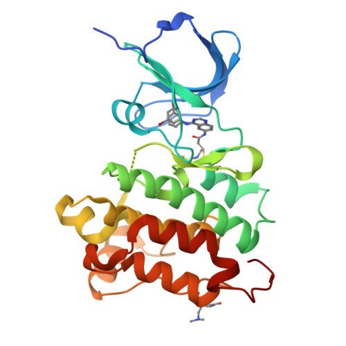 RCSB PDB - 2QLQ: Crystal structure of SRC kinase domain with covalent ...