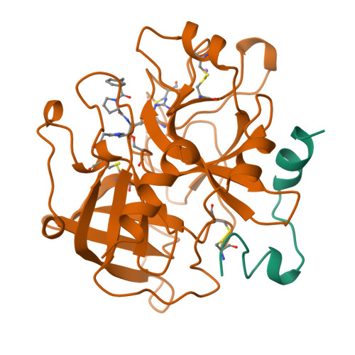 RCSB PDB - 2THF: STRUCTURE OF HUMAN ALPHA-THROMBIN Y225F MUTANT BOUND ...