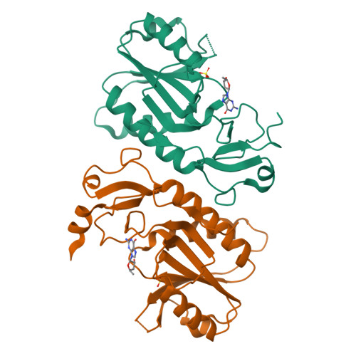 RCSB PDB - 2VFA: Crystal structure of a chimera of Plasmodium ...