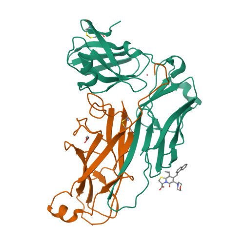 RCSB PDB - 2XG4: E. coli P pilus chaperone-subunit complex PapD-PapH ...