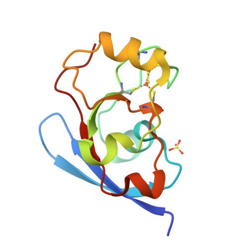 RCSB PDB - 2Y5C: Structure of human ferredoxin 2 (Fdx2)in complex with ...