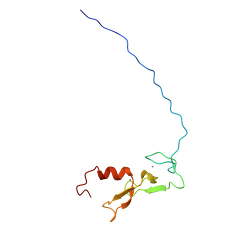 RCSB PDB - 2YQM: Solution structure of the FYVE domain in zinc finger ...