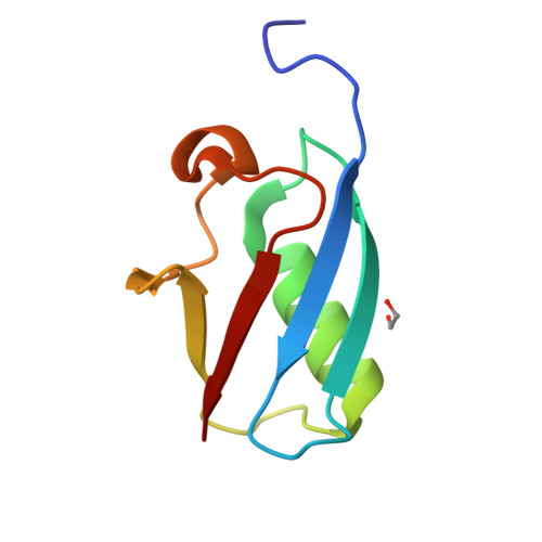 RCSB PDB - 3A4R: The crystal structure of SUMO-like domain 2 in Nip45